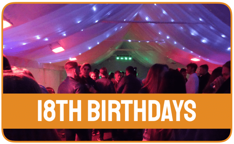 Small Marquee Hire - Garden Marquee Hire Experts - Party in your Garden