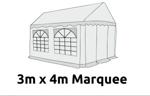Marquee Range - Garden Marquee Hire | Party in your Garden