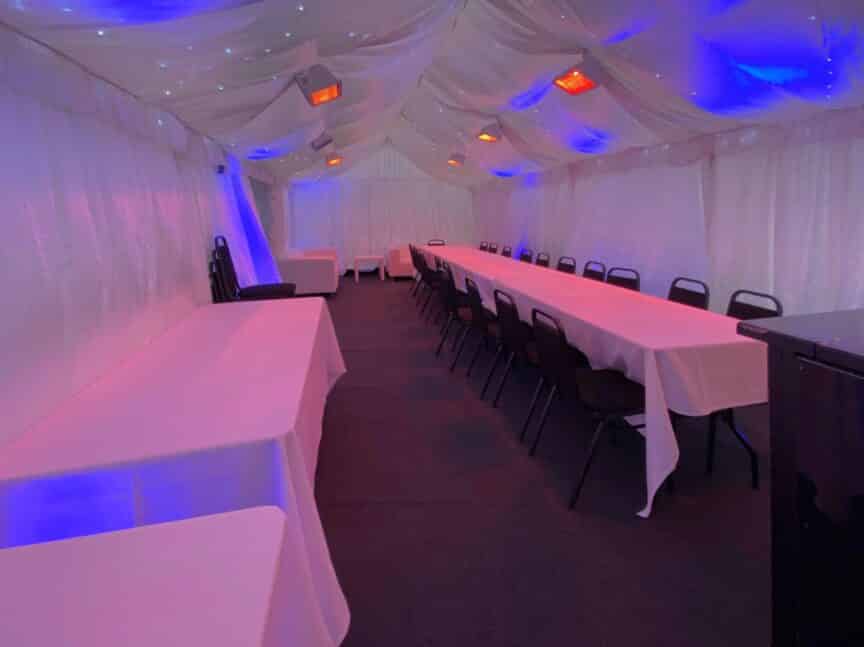 4m x 6m Marquee Hire | Party in your Garden Marquee Hire