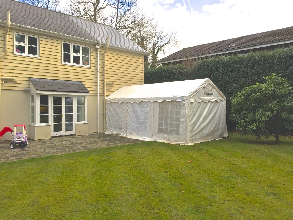Marquee Attached to Your House | Garden Marquee Hire Experts